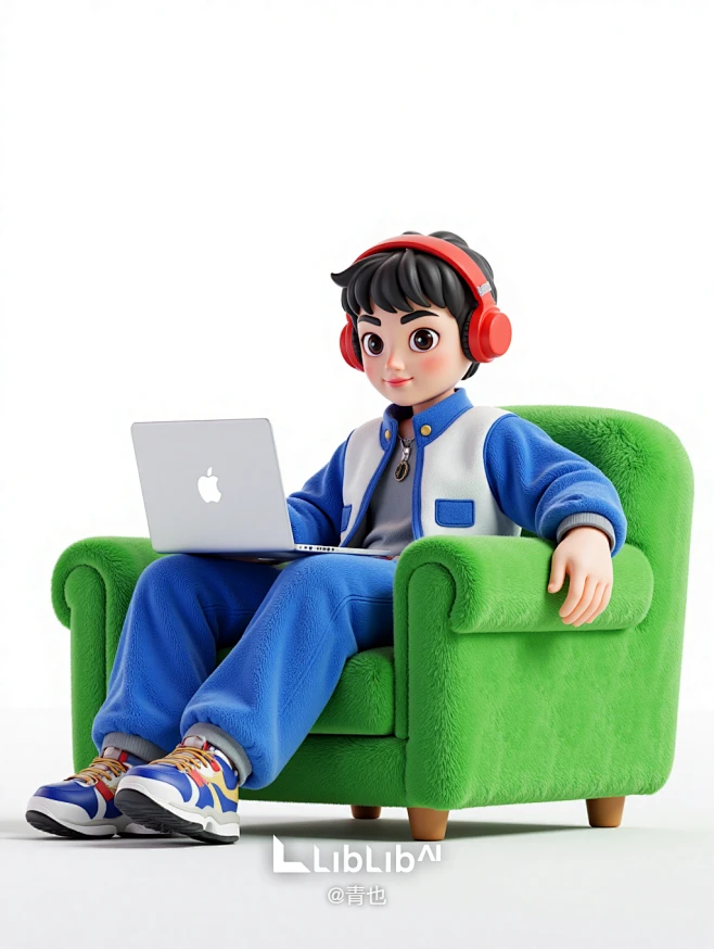 青也 | 3D运营海报/IP/电商-LoRA-青也-LiblibAI-花瓣网