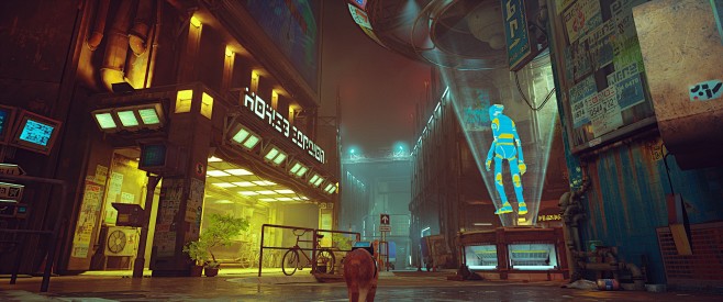 120+《Stray》游戏场景截图