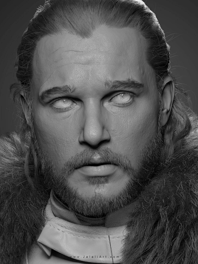 Jon Snow, Ali Jalali : Here is a personal work, started by a speed ...