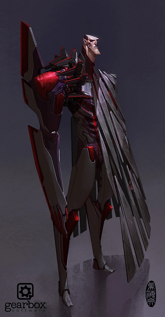 Lord Commander Rendain, Herman Ng : This is the a character concept I ...