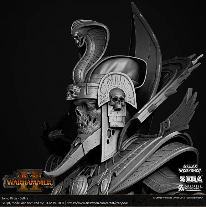 Warhammer 2 character art-花瓣网
