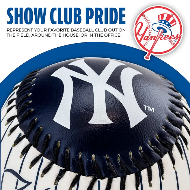 Amazon.com : Franklin Sports New York Yankees MLB Team Baseball - MLB ...