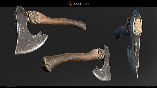 Killer Tools Pack — Axe — First Person Weapon Model, TRACE studio : 3D Art TRACE studio (studio ...