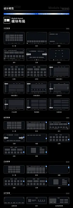 UI ux/ui car dashboard HMI Design app automotive CGI hmi-花瓣网