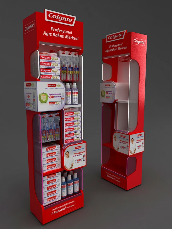 Colgate Total FSU Design : Colgate Total Display Design-花瓣网