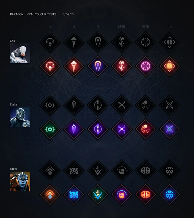 PARAGON : User Interface work for Paragon-花瓣网