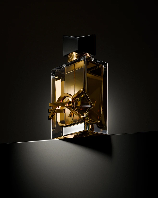 yves saint laurent ysl perfume Fragrance 3D 3d modeling 3D Rendering ...