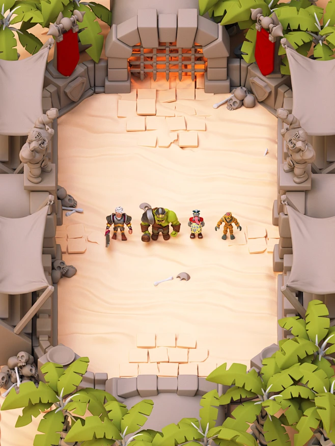 Art style exploration and mobile game prototyping, Maciej Górnicki ...