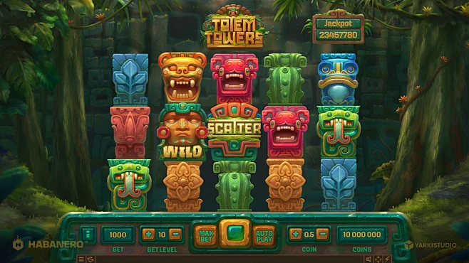 Totem Towers-花瓣网