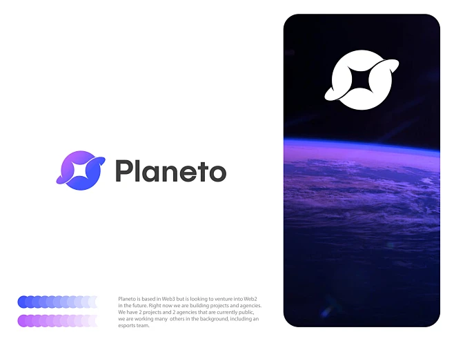Planet tech logo design by Mainul Hasan | Creative Logo Designer for Fixdpark on Dribbble-花瓣网
