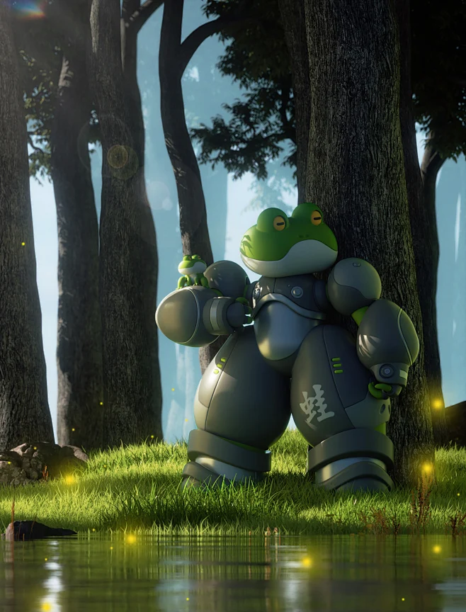 3D artworks cartoon Character design CGI cinema4d octane cute ...