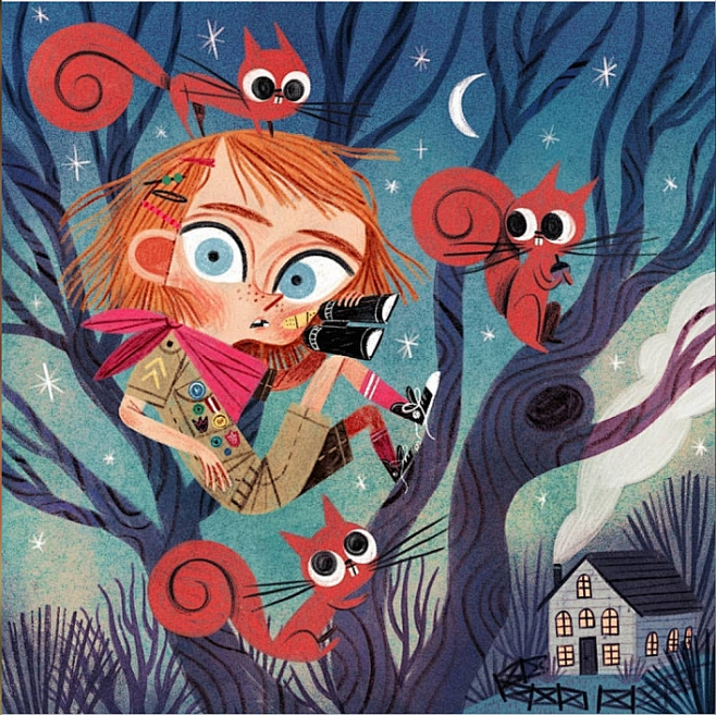 插画师：David Sierra Liston 国家：西班牙 来自西班牙的David Sierra Liston是一位热衷于儿童插画表现形式的 ...