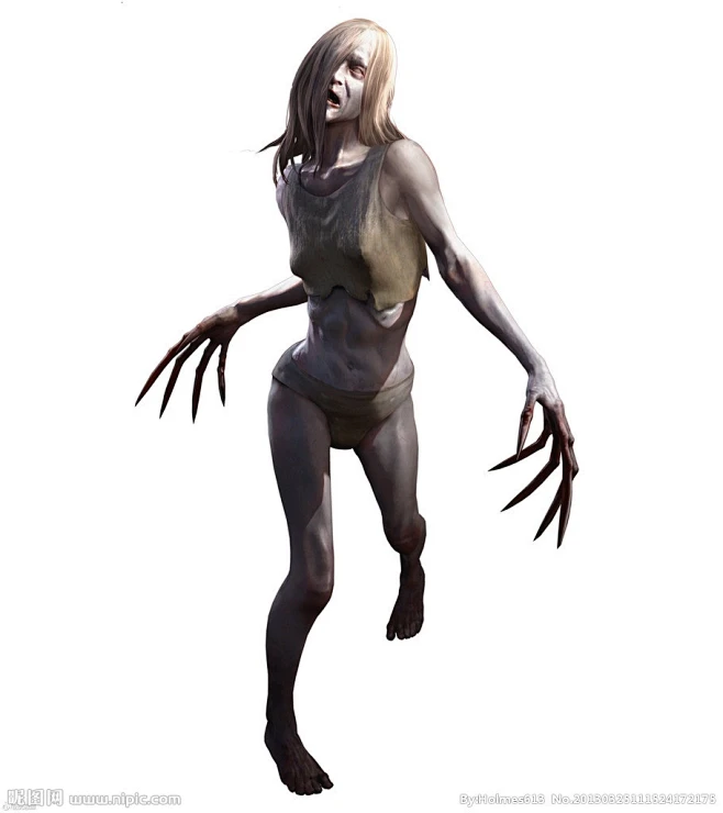 丧尸原画来自cgbook.cn (343)-花瓣网