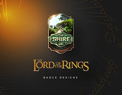 LORD OF THE RINGS BADGE DESIGNS : A collection of badges related to the ...
