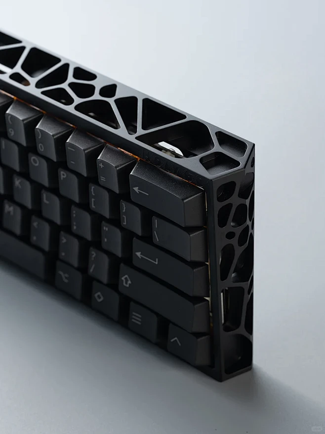 Holy60全镂空键盘 支持wooting60 rakka60-花瓣网