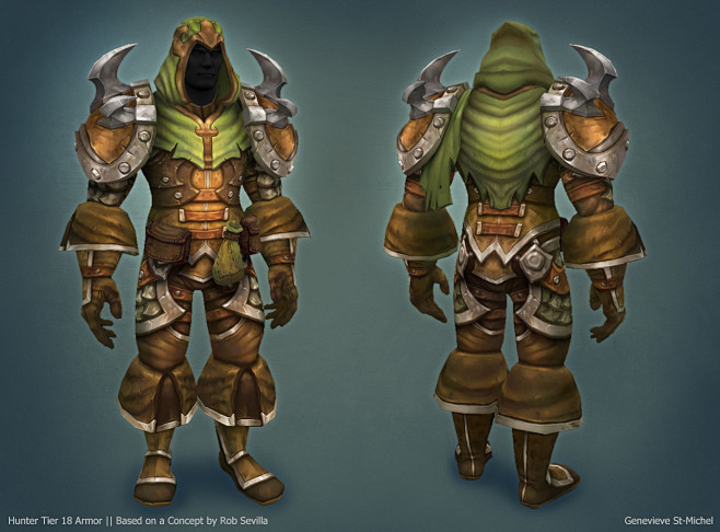 WOD - Hunter Tier 18, Genevieve St-Michel : Concept - Rob Sevilla