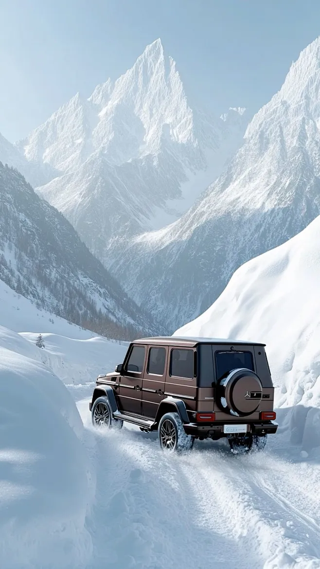 G Wagon Winter Drive Aesthetic-花瓣网