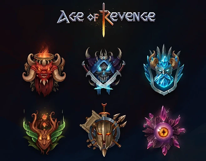 Age of Revenge: Clan Emblems-花瓣网