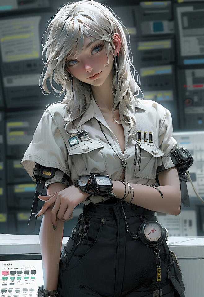 ka-er-li-shuhang-beautiful-hottie-half-mechanical-hottie-female-libra ...