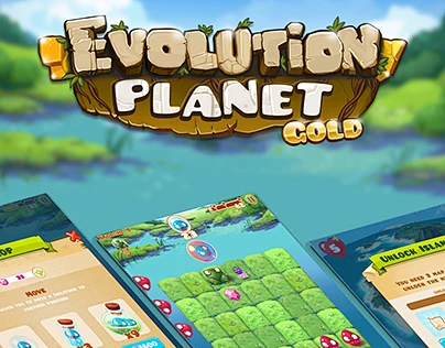 Evolution Planet Game-花瓣网