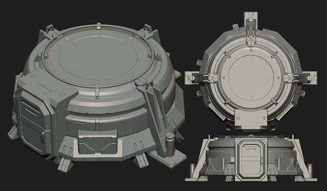 shield hq, Tim Scott : I created this while on the Marvel Secret Wars ...