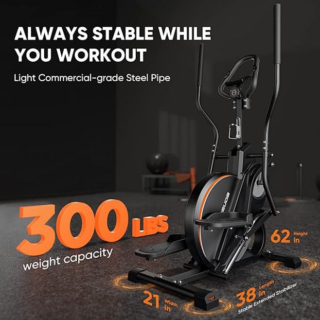 Amazon.com : YOSUDA Pro Cardio Climber Stepping Elliptical Machine, 3 ...