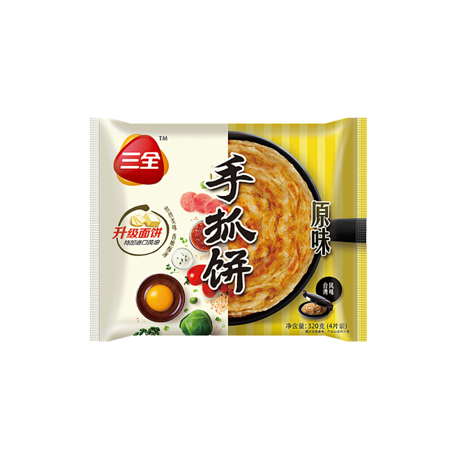 三全手抓饼（原味）320g