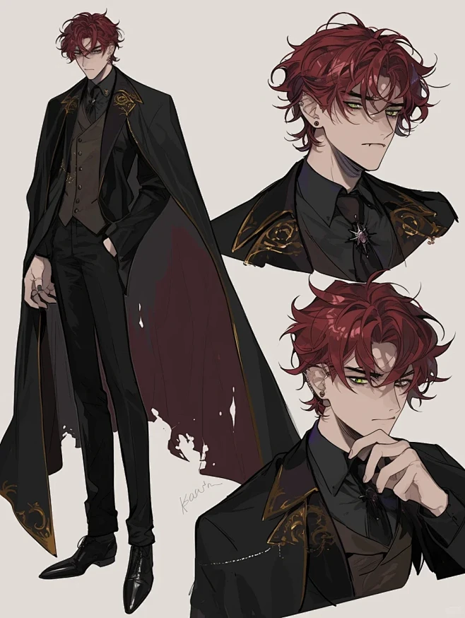 【OC设子】贵族夜行者 - 小红书-花瓣网