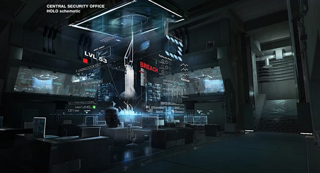 科幻场景气氛图科幻原画科幻场景原画来自cgbook.cn (381)-花瓣网