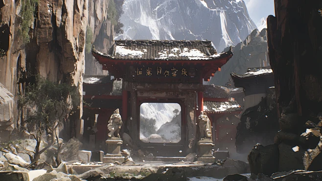 黑神话场景-hzj(8)-花瓣网