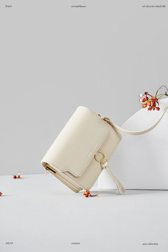 电商产品拍摄，女包拍摄，女包、箱包场景图，女包创意，场景搭建，几何空间感，包包静物--翊溪设计采集 （有意＋V：ssso2000120） (2)