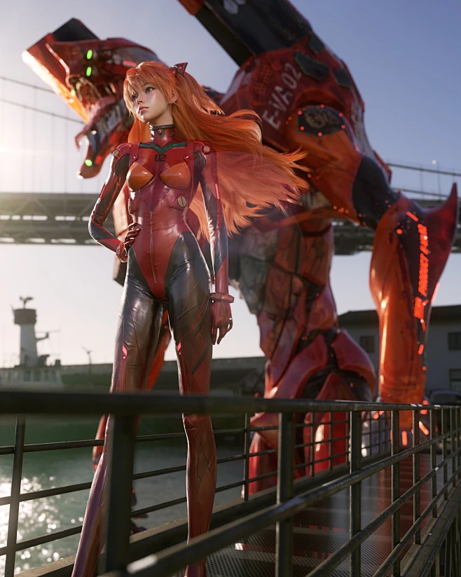 ASUKA_EVA02-花瓣网