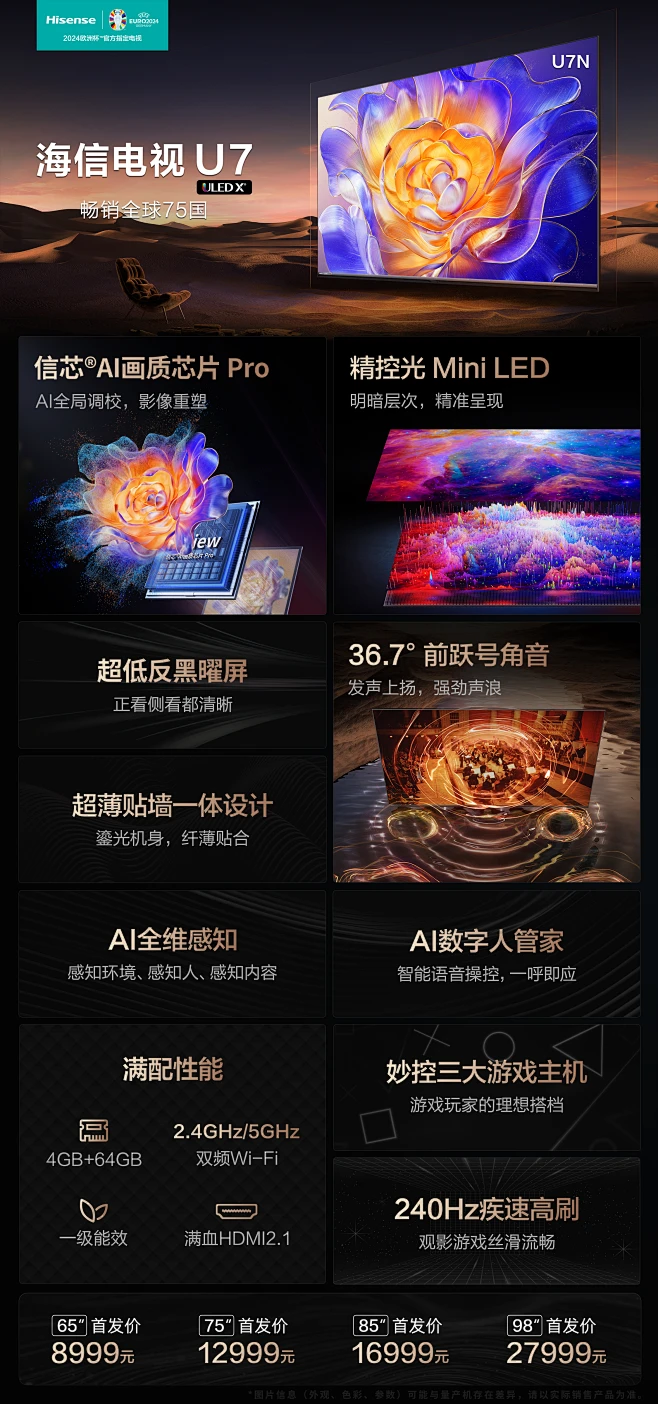 U7N一张图了解产品 -240307-显示价格-花瓣网