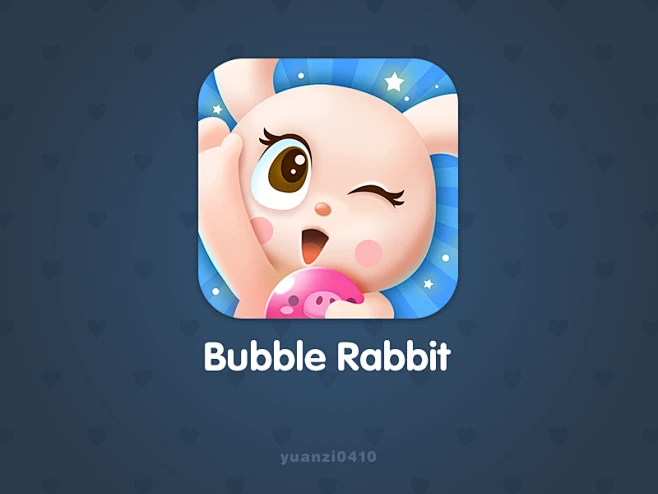 Bubble Rabbit game icon-花瓣网