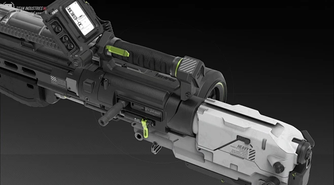 MGS-46a Machine gun-花瓣网