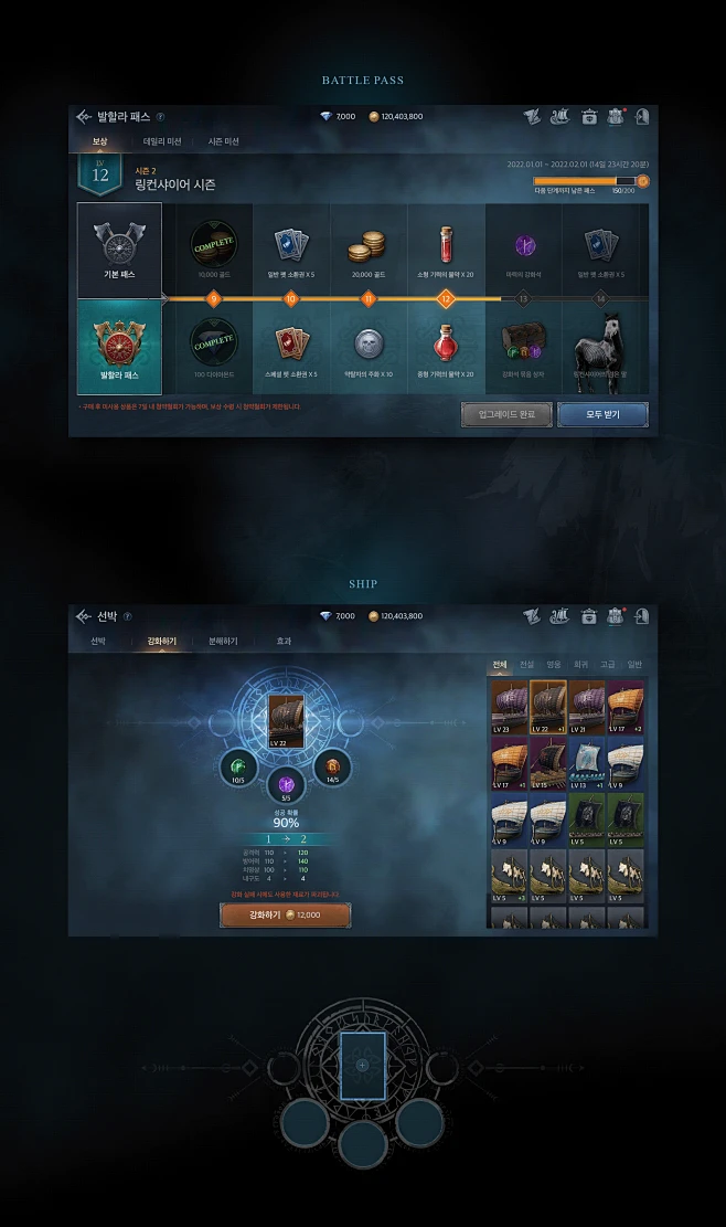 Game Ui Projects | Photos, videos, logos, illustrations and branding on ...