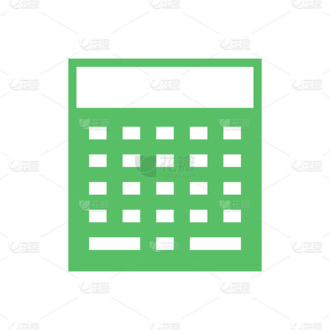 Calculator sign icon - vector