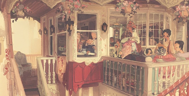 二次元场景原画二次元背景动漫场景原画动漫背景来自cgbook.cn (1463)-花瓣网