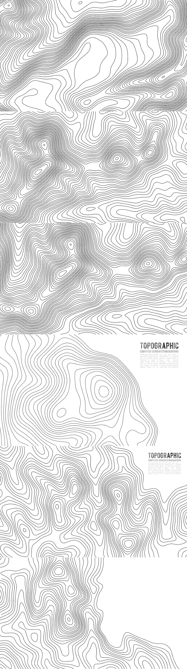 24 Vector Topographic Maps : Topographic map contour background. Topo ...