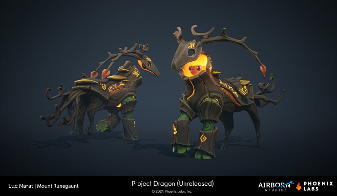 {游戏系列}美国 Project Dragon(UI,角色，场景）