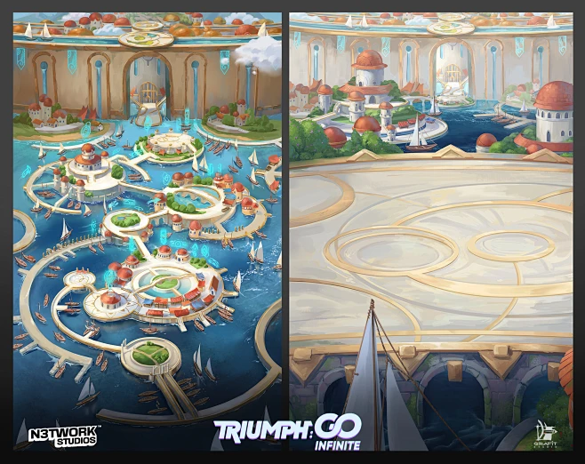 Triumph: GO Infinite – Mobile Game Environment Art-花瓣网