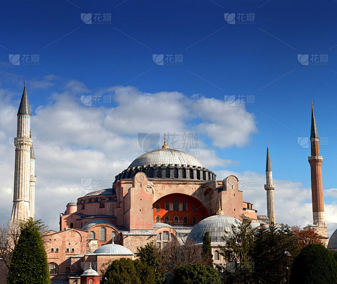 土耳其伊斯坦布尔的圣索菲亚大教堂