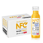 农夫山泉NFC果汁 100%NFC果汁芒果混合汁300ml*24瓶 饮料整箱装 非浓缩还原果汁 整箱
