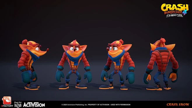 Crash Skins (12)-花瓣网