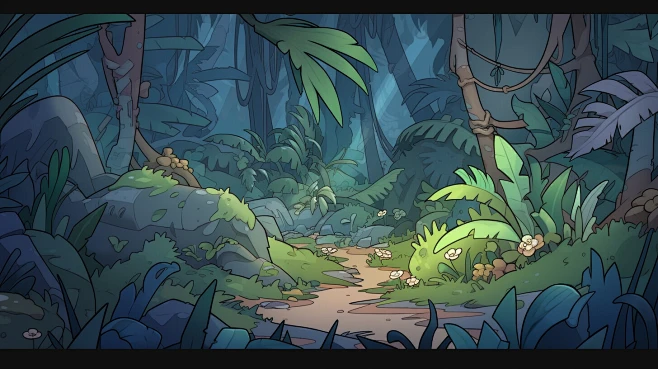 Jungle-花瓣网