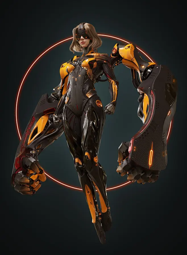 来自南非开普敦的3D设计师 James Lin 作品欣赏 90P-CG角色-微元素 - Element3ds.com!-花瓣网