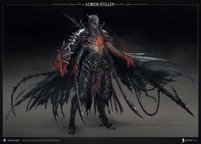 Lords of the Fallen Character Design-花瓣网