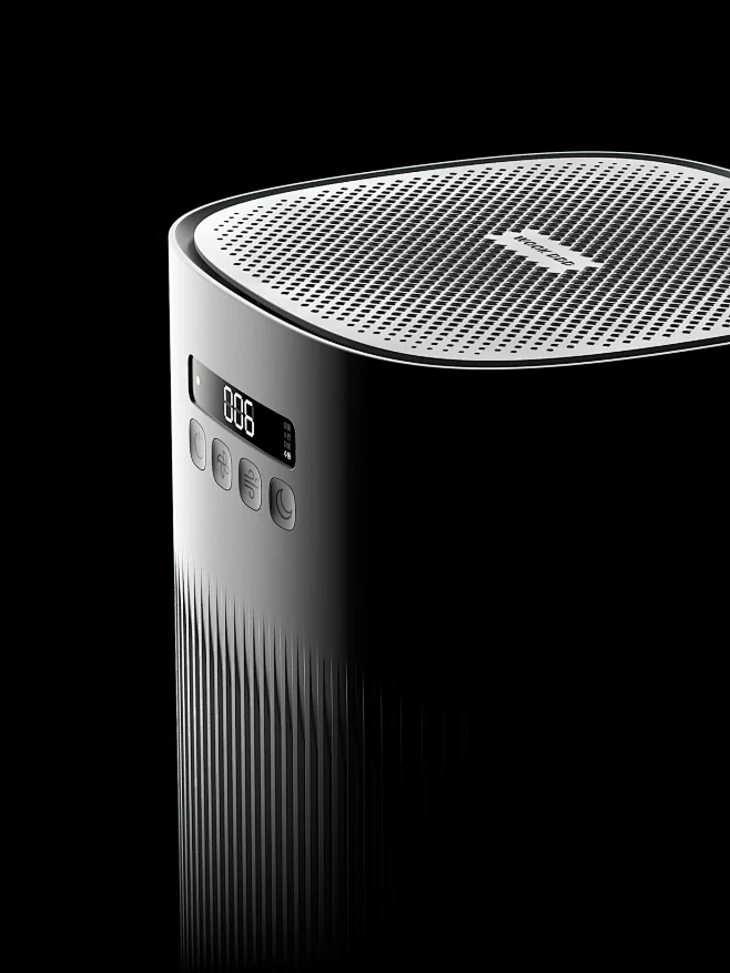 air purifier detail keyshot leaves Nature parametric pattern product ...