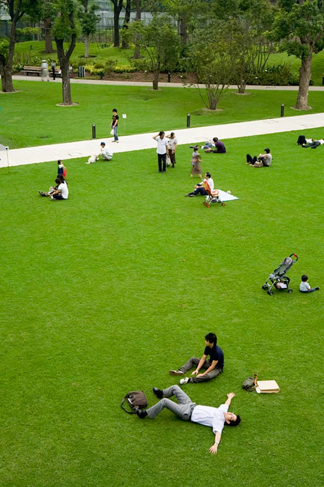 日本东京中城Midtown商业综合体Tokyo Midtown Project by AECOM-mooool设计-花瓣网