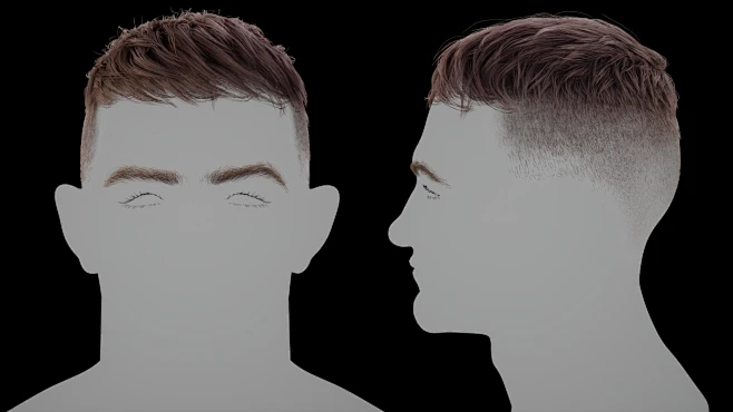 Fade Hairstyle-花瓣网